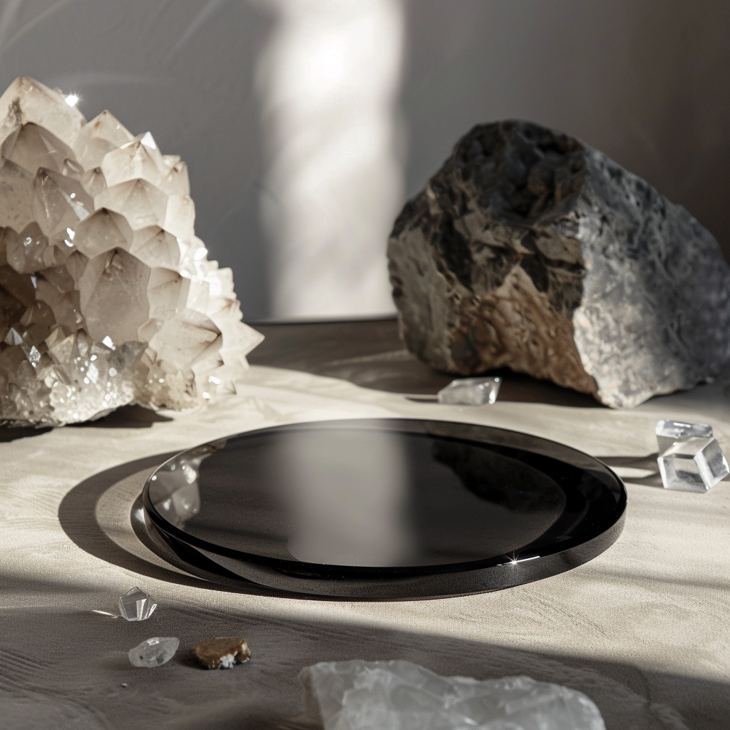 Scrying Mirrors Collection | Obsidian Scrying Mirrors – Plentiful Earth ...